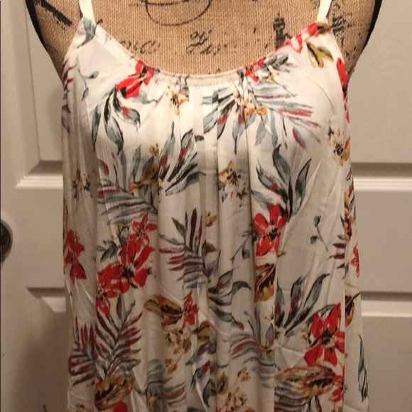 Dresses | Grifflin Paris Floral Print Maxi | Poshmark